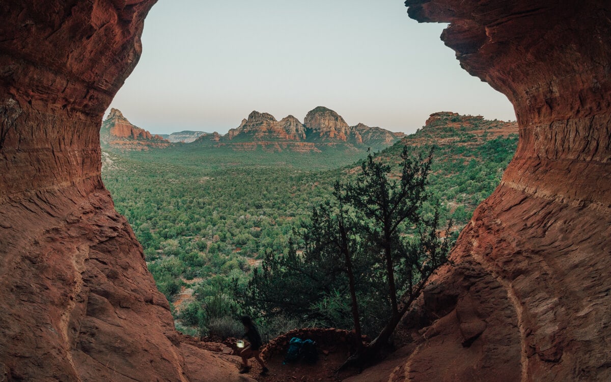 Birthing Cave Hike Sedona, AZ - How to Get There + Map