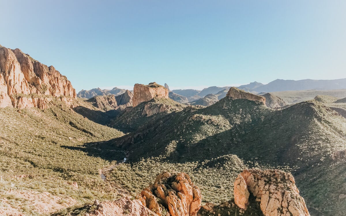 14 Hikes in the Superstition Mountains, AZ with Amazing Views