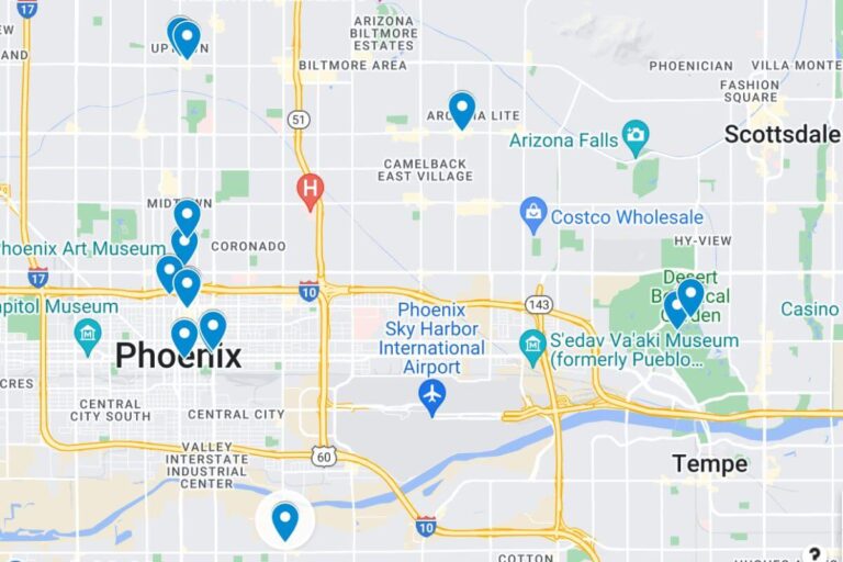 One Day in Phoenix | Best Downtown Attractions + Map - Dani The Explorer